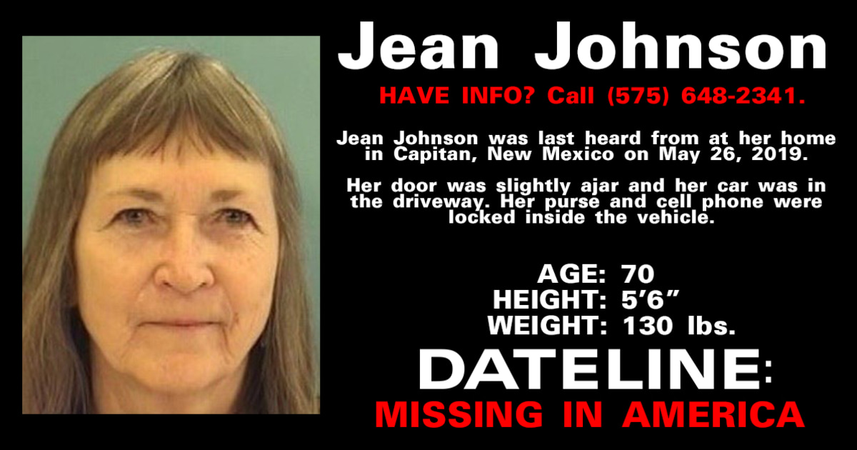 Daughter continues to search for mother Jean Johnson who vanished from ...
