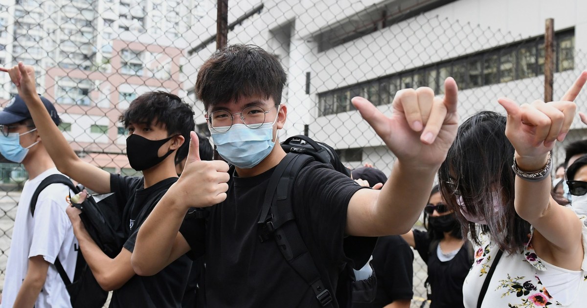 Protesters Charged In First Use Of Hong Kongs New Mask Ban