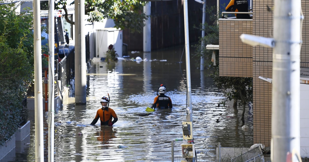 Japan sends in troops after massive typhoon hammers Tokyo, kills 23