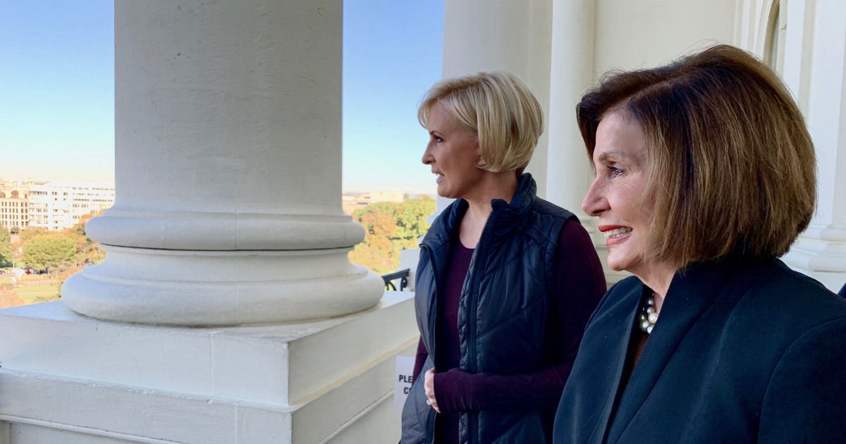 Mika: Nancy Pelosi and the inspiring rise of strong women