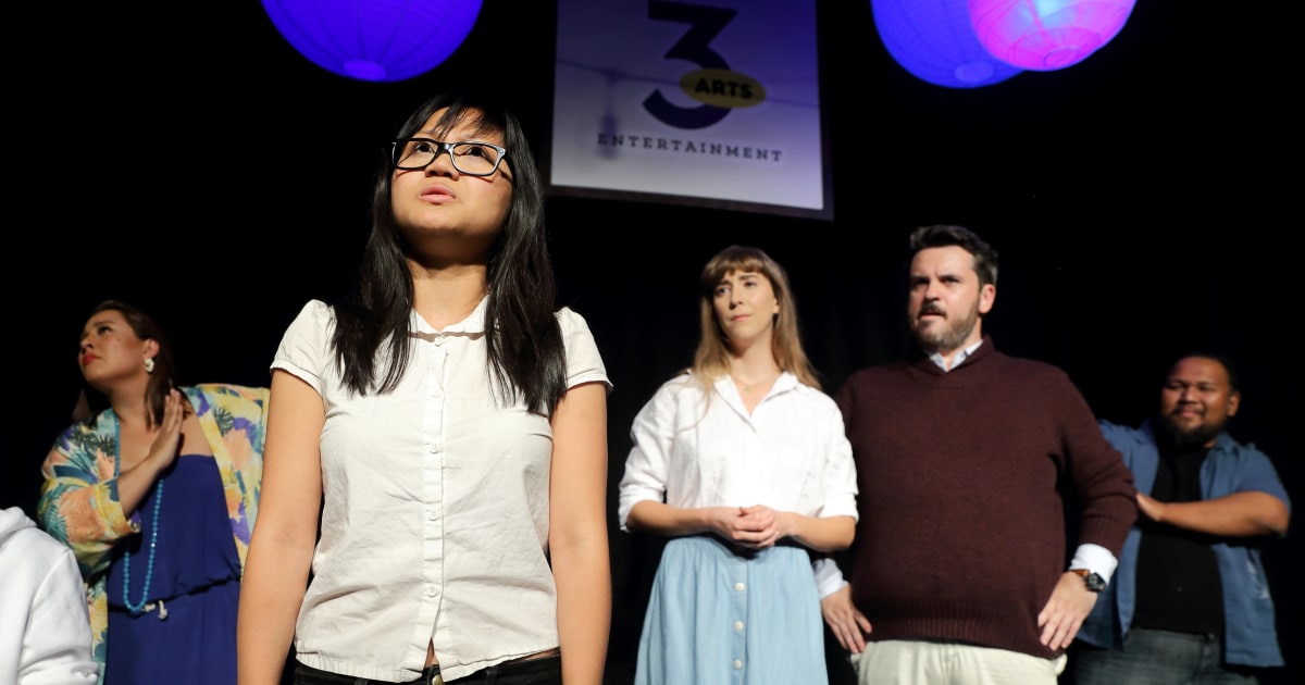 In musical 'Supportive White Parents,' first-generation struggles get ...