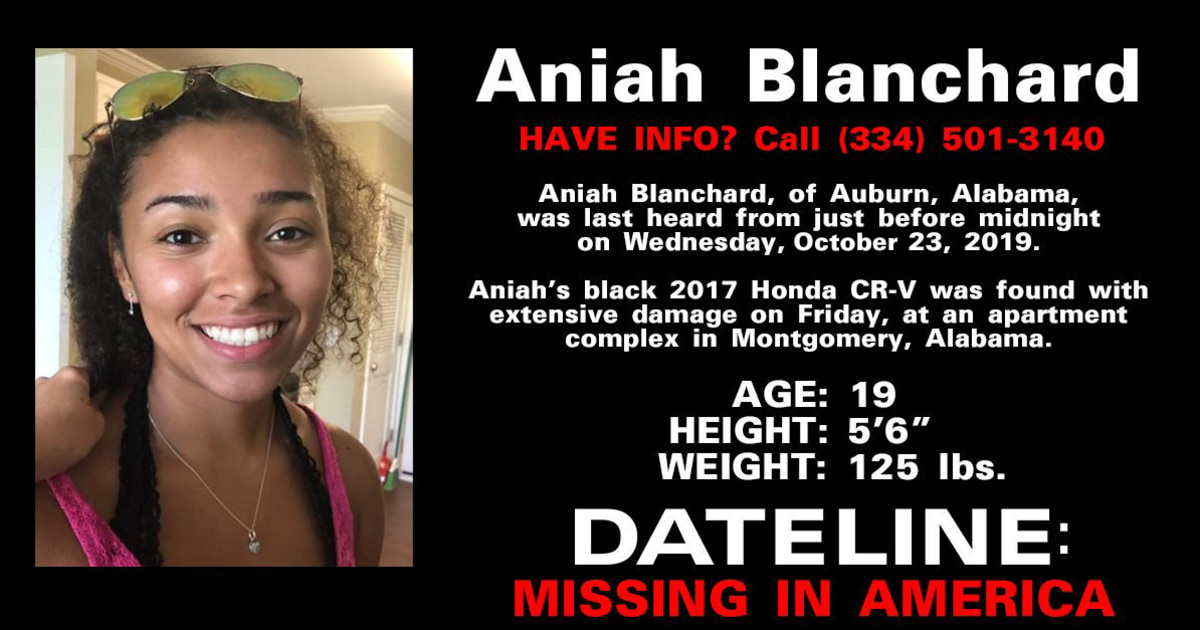 Aniah Blanchard, stepdaughter of UFC fighter Walt Harris, missing from ...