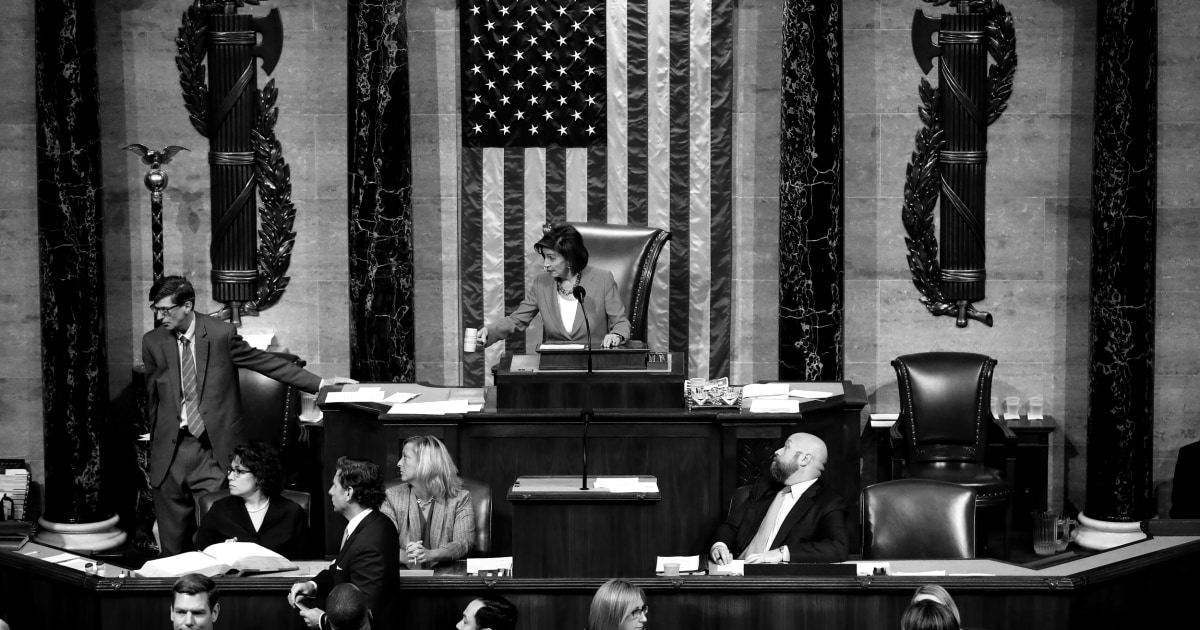 Nasty House floor fight sets baseline for Trump impeachment