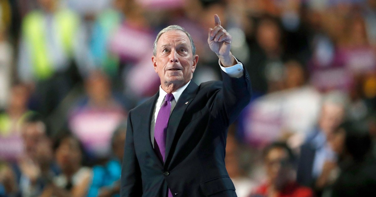 Michael Bloomberg, billionaire and former mayor, prepares for a ...
