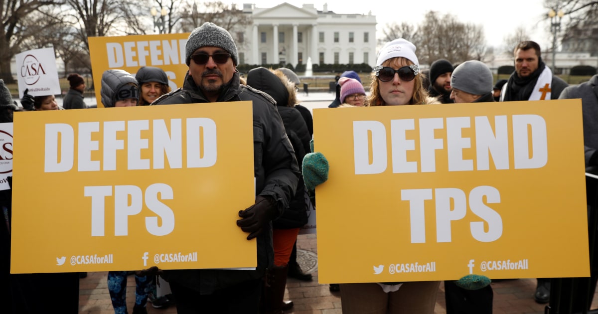 Trump's timing for ending TPS immigrant protections was tied to 2020 ...