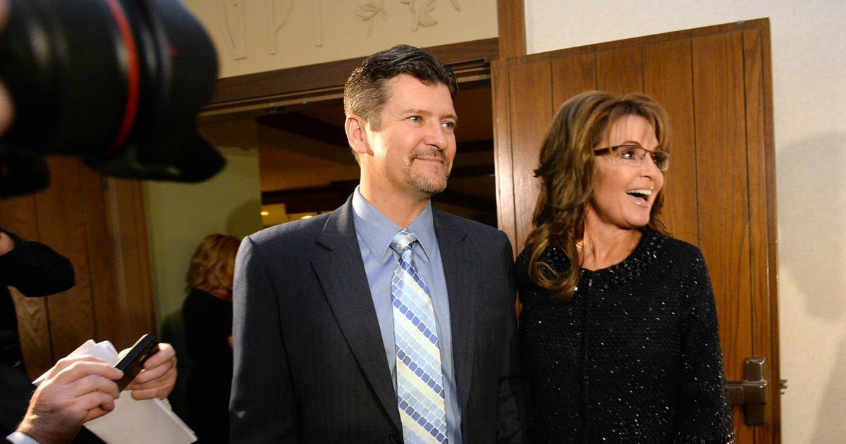 Sarah Palin said she learned of husband's divorce plans in email from ...