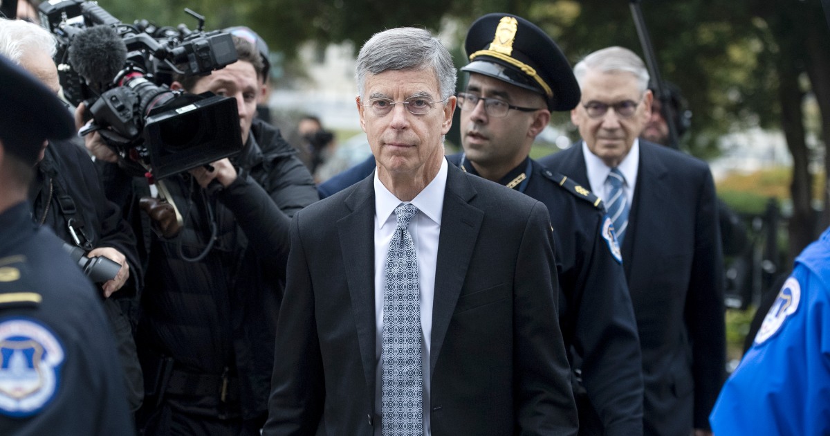 Who is Bill Taylor? Witness testifying at Trump impeachment hearing