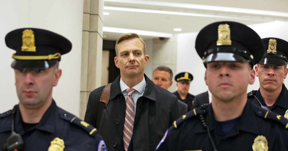 'Never seen anything' like it: Official testifies about Trump-Sondland ...