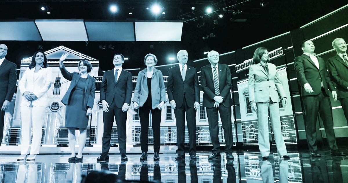 Who won the Democratic debate in Atlanta?