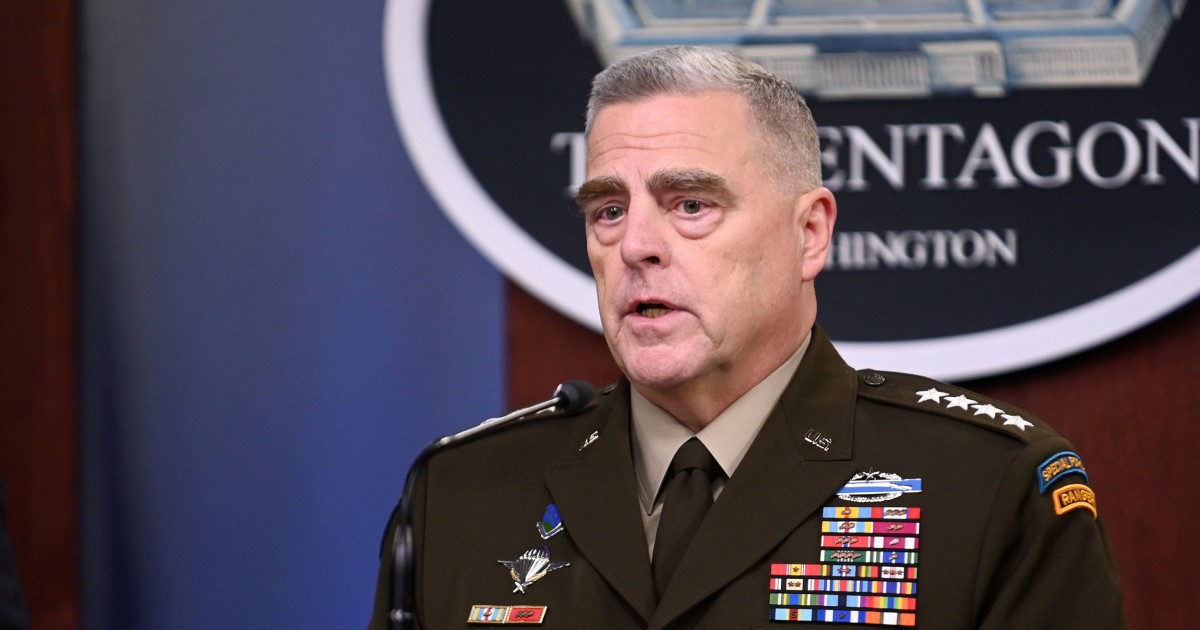 America's top general 'optimistic' U.S.-Taliban talks will resume