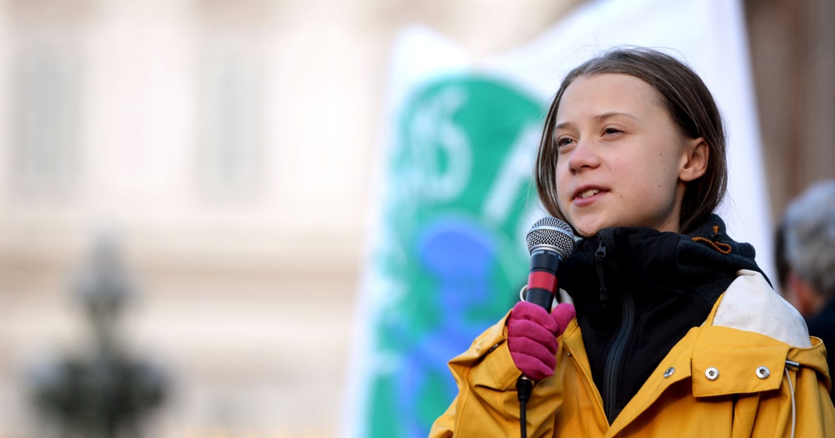 Teen activist Greta Thunberg responds to cartoon appearing to show her ...