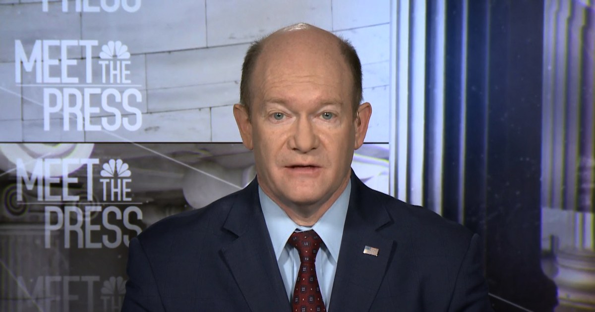Democratic Sen. Coons says he's 'gravely' concerned about Trump's ...