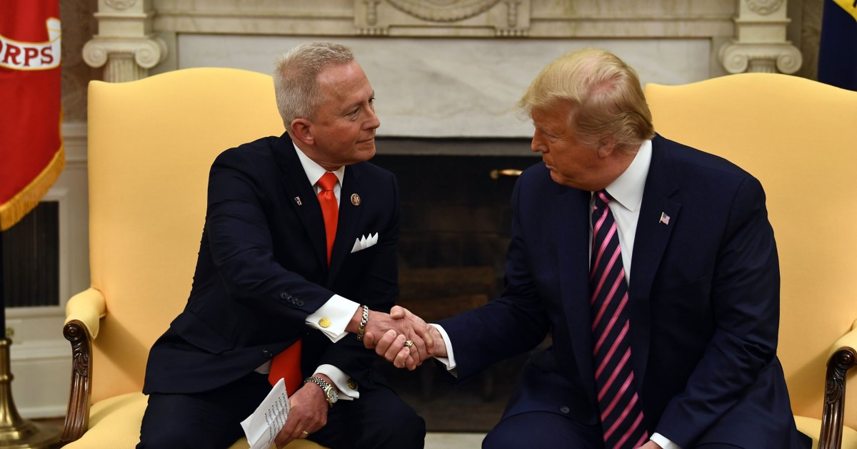 Trump, with Van Drew: Democrats 'forced' members to vote for impeachment