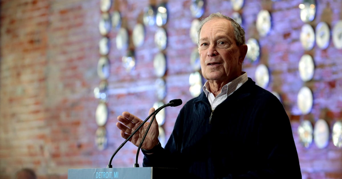 Bloomberg talks guns, student loan debt and who he sees as the ...