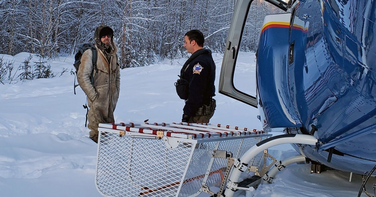 Alaska man was stranded in subzero temperatures for more than 20 days