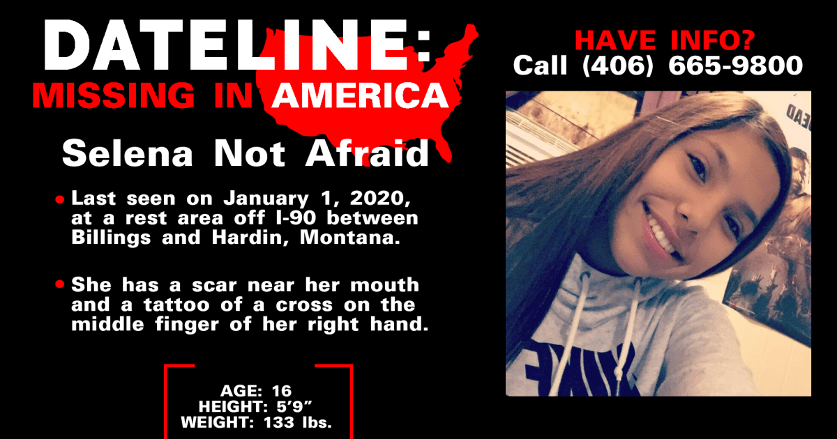 Community comes together to search for Selena Shelley Faye Not Afraid ...