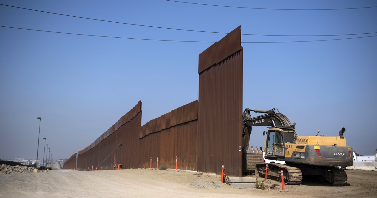 DHS asks Pentagon to fund hundreds more miles of border wall construction