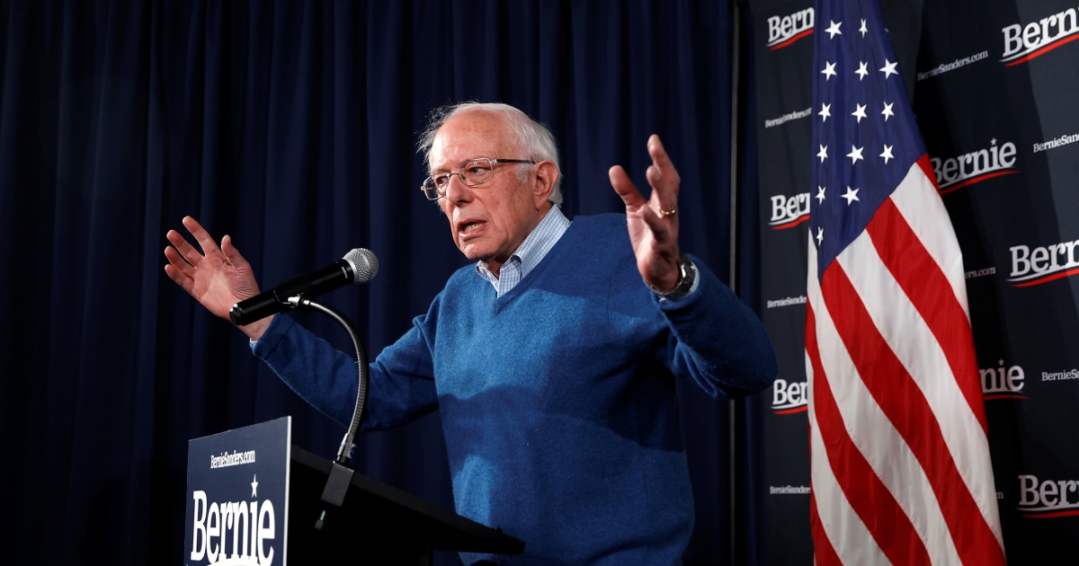 Bernie Sanders claims victory in Iowa, but no winner has been declared