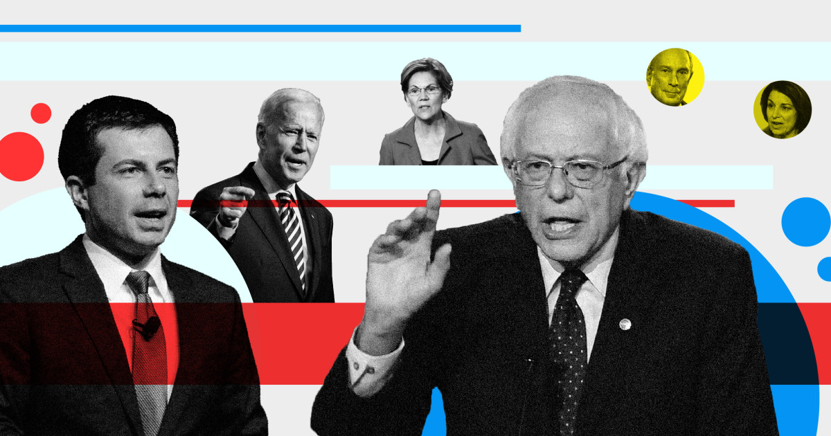 Graphic: Democratic debate talking time at the ninth 2020 debate