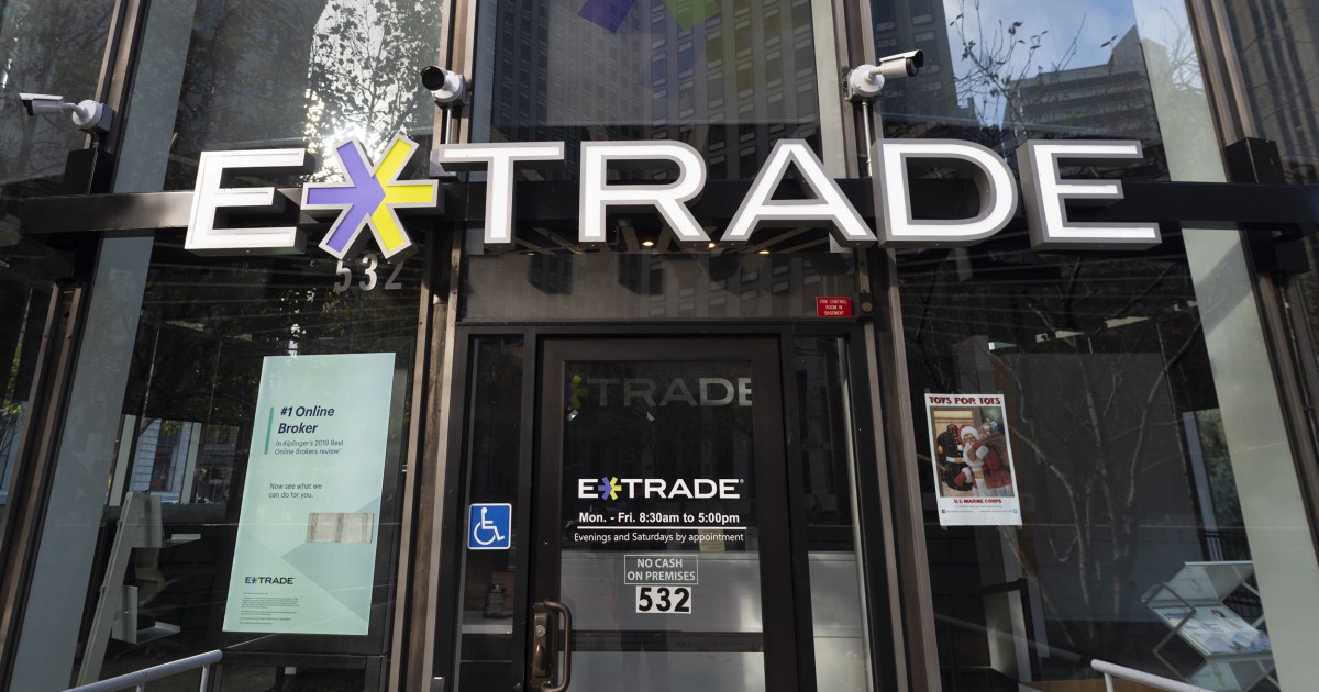 Morgan Stanley buying E-Trade for about $13 billion