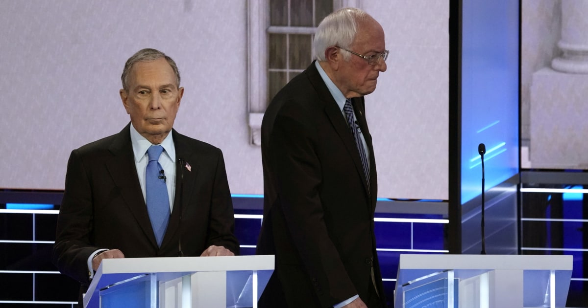 Bloomberg campaign accuses Bernie Sanders camp of inciting vandalism on ...