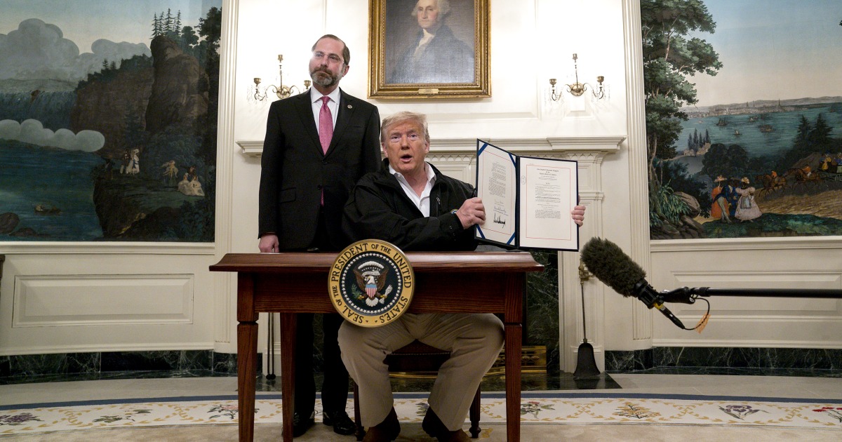 Trump, White House give differing explanations on briefly nixed CDC visit