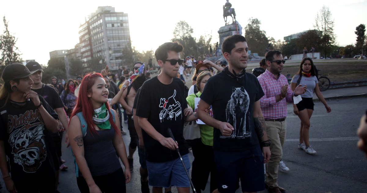 In Chile, student blinded by police says protests won't end until ...