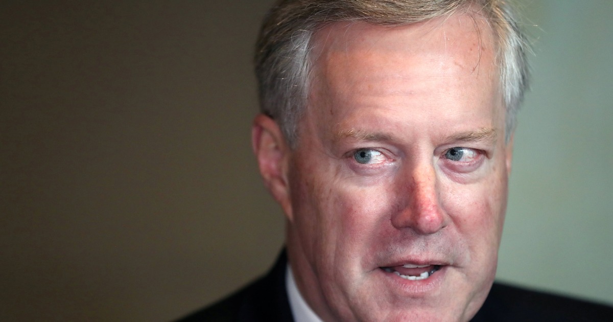 Rep. Mark Meadows resigns from Congress to become Trump's chief of staff