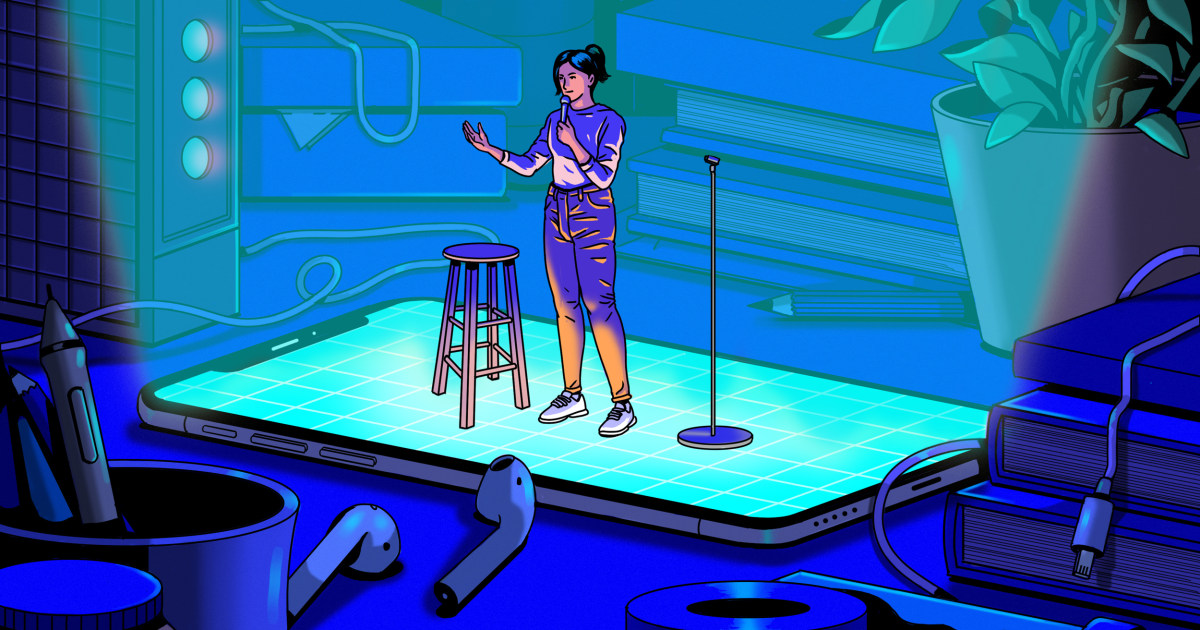 Stand-up with no laughs: Comedians find new ways to entertain ...