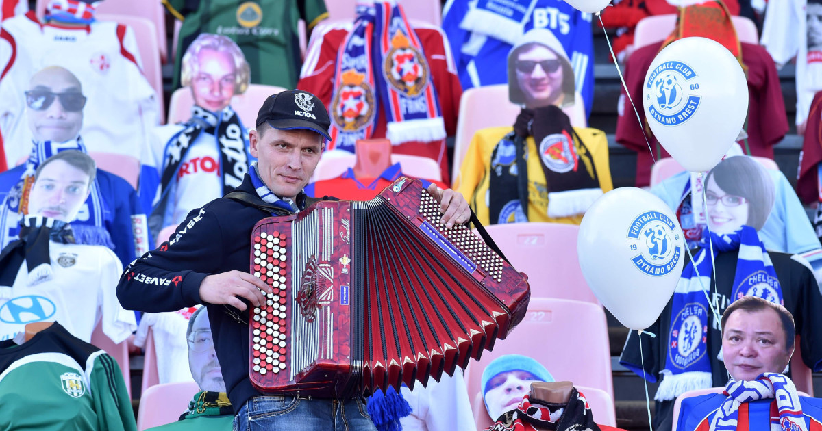 In Belarus, unlike most places, soccer plays on despite virus