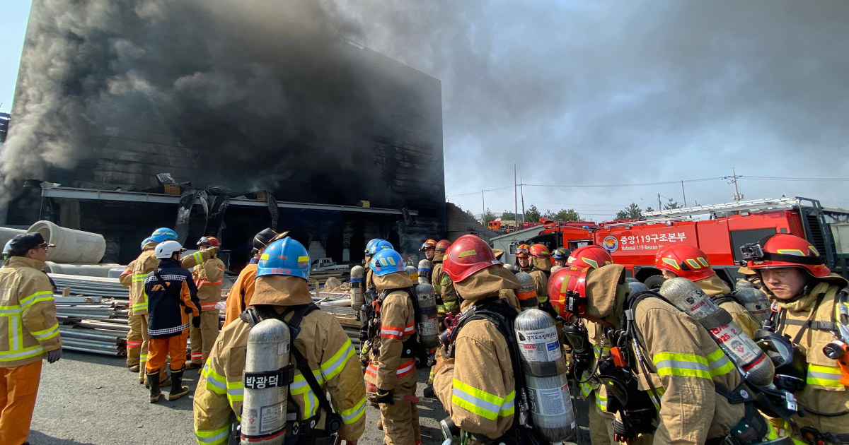 South Korea construction fire kills at least 38 South Korea construction fire kills at least 38