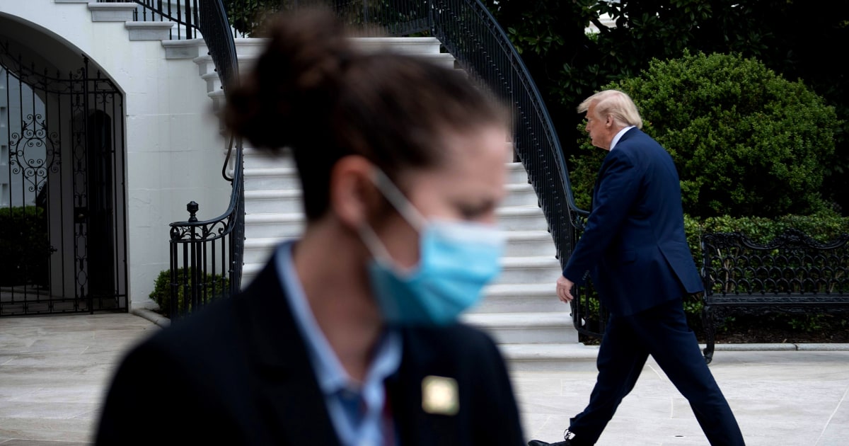 The week the White House was masked