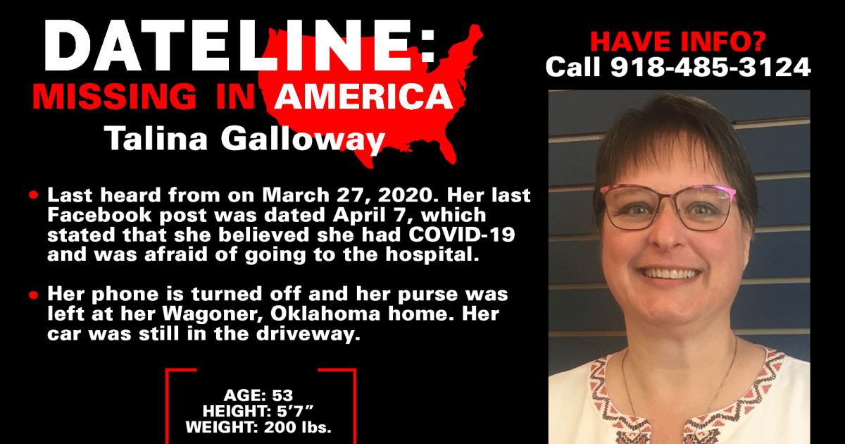 Family, friends desperate to find 53-year-old Talina Galloway who ...