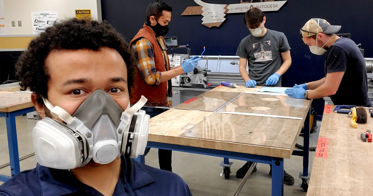 Georgia student, son of 2 first responders, creates lifesaving COVID-19 ...