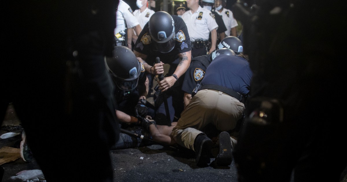 Aggressive policing tactics called into question as national protests flare