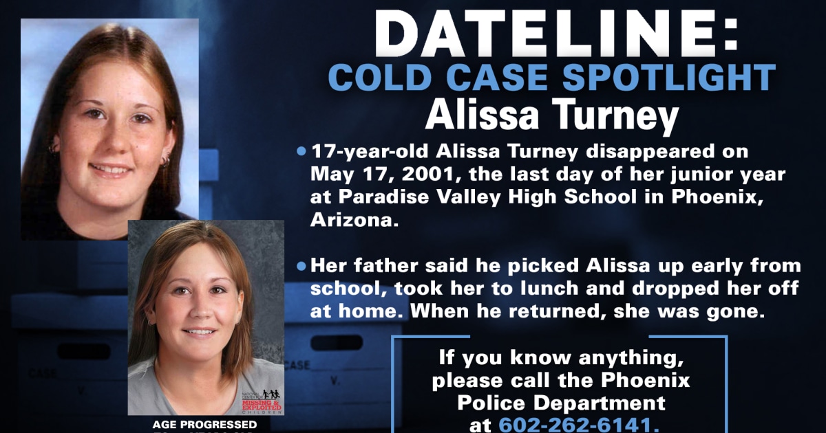 Sister of Alissa Turney who disappeared on last day of school in ...