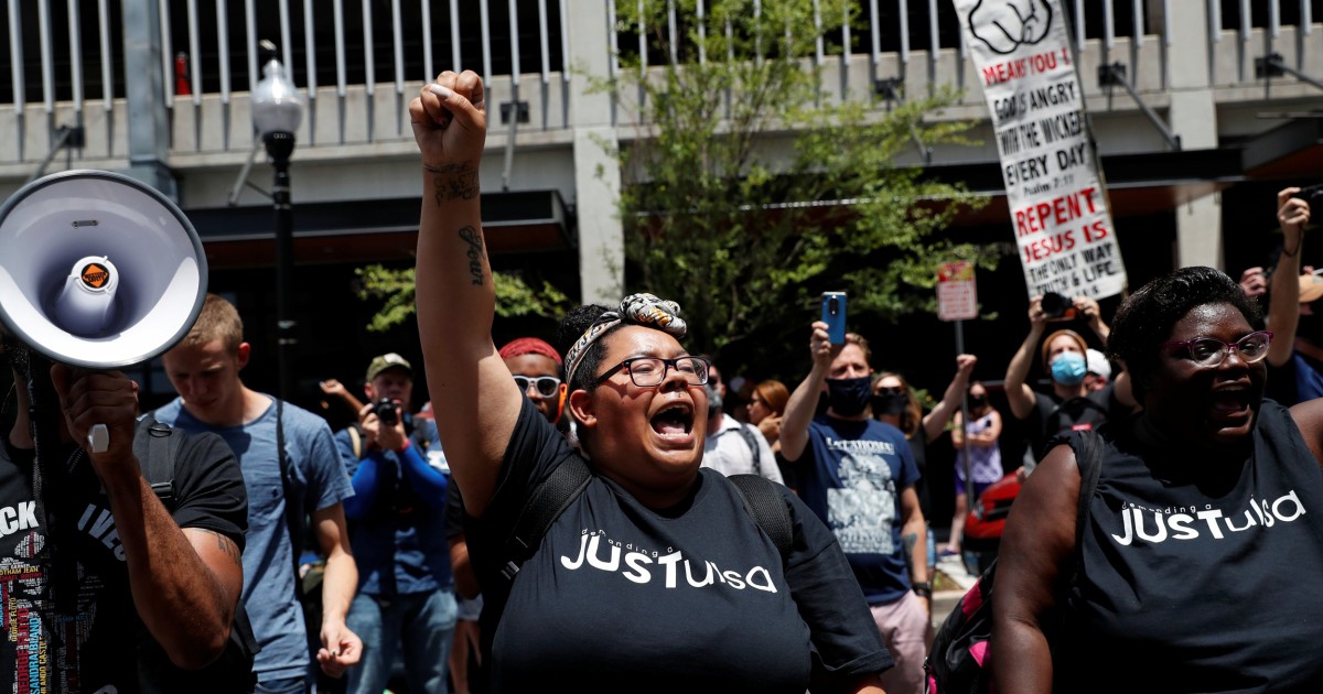 How Tulsa, Oklahoma, mirrored a fractured nation during Trump's rally