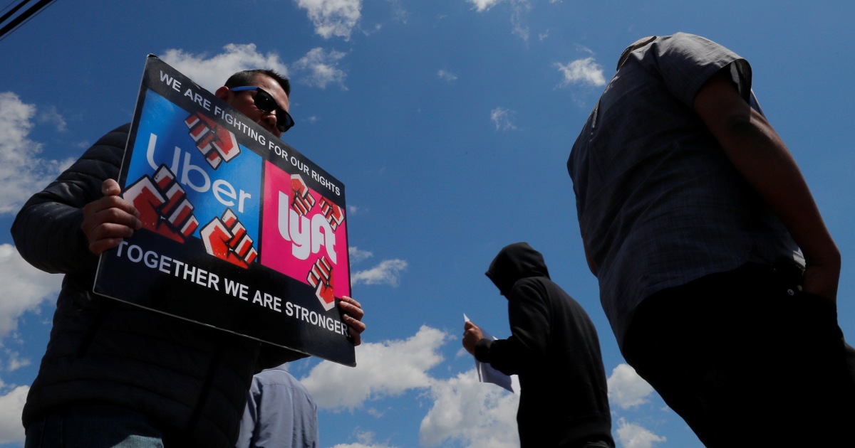 Uber and Lyft face landmark lawsuit over gig worker classification