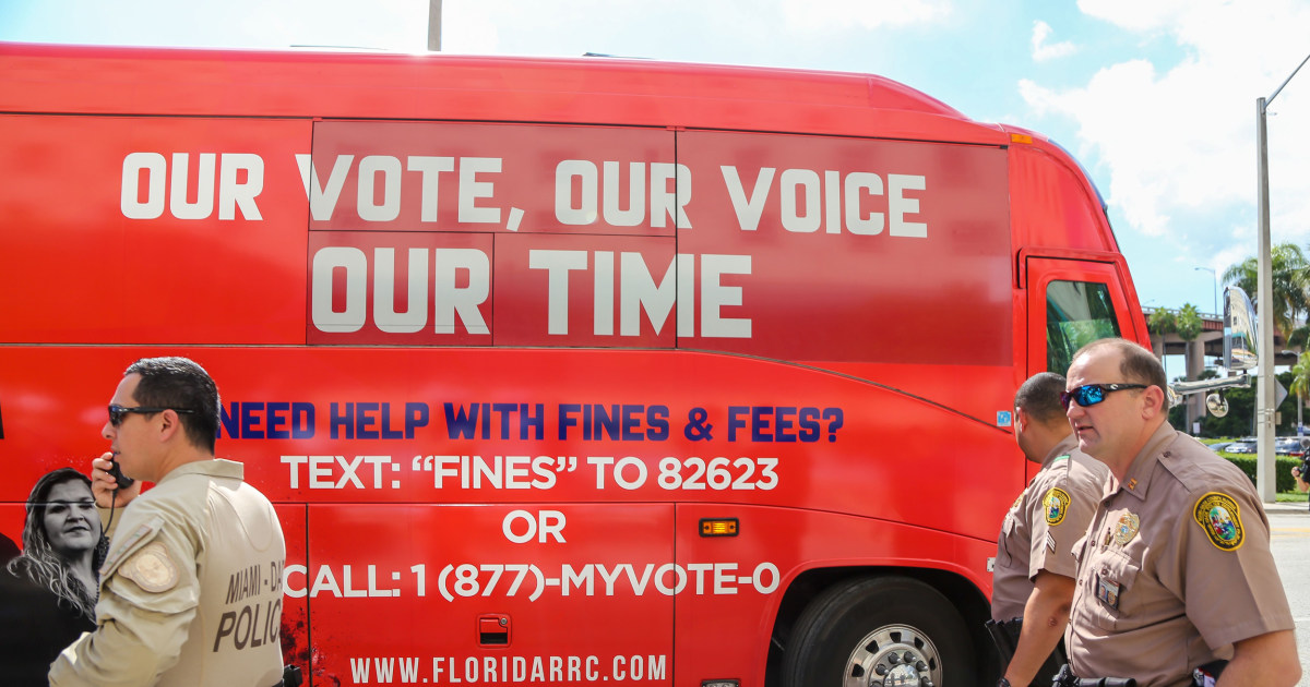 Supreme Court won't change Florida voting rules for felons