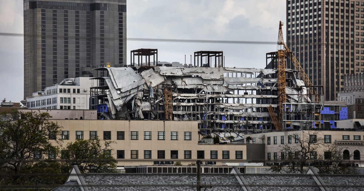 Final remains recovered from Hard Rock Hotel site collapse in New Orleans