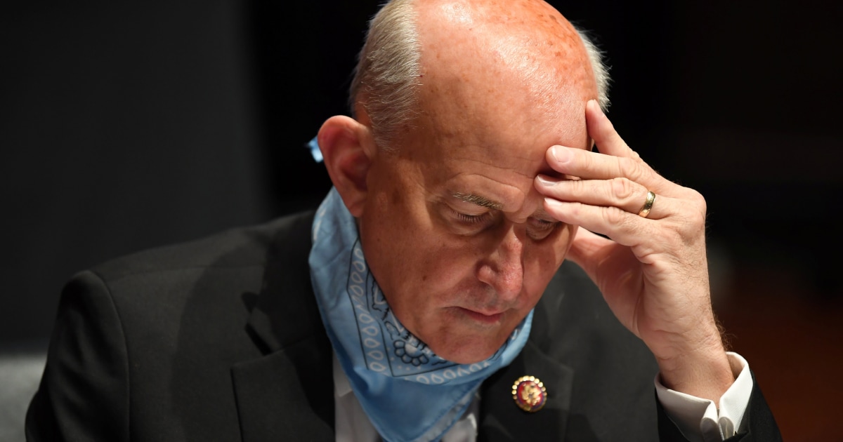 Rep. Louie Gohmert, who often went without a mask, tests positive for ...