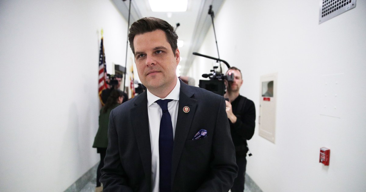 Gaetz: DOJ probe into possible relationship with teen girl is part of ...