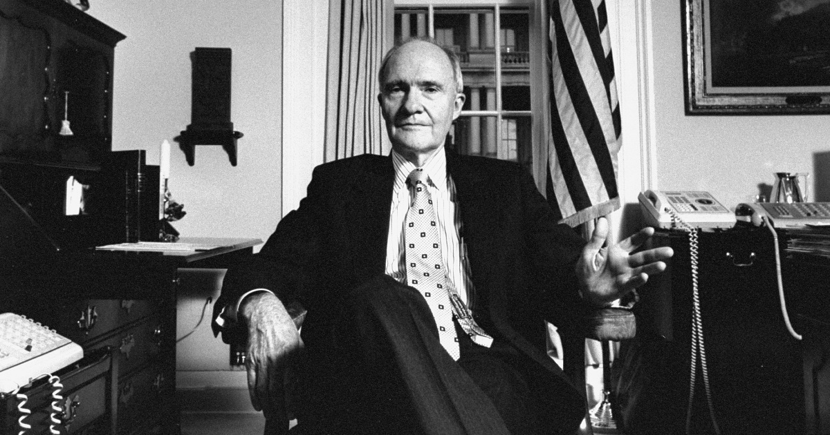 Brent Scowcroft, adviser to Presidents Ford and Bush, dies at 95