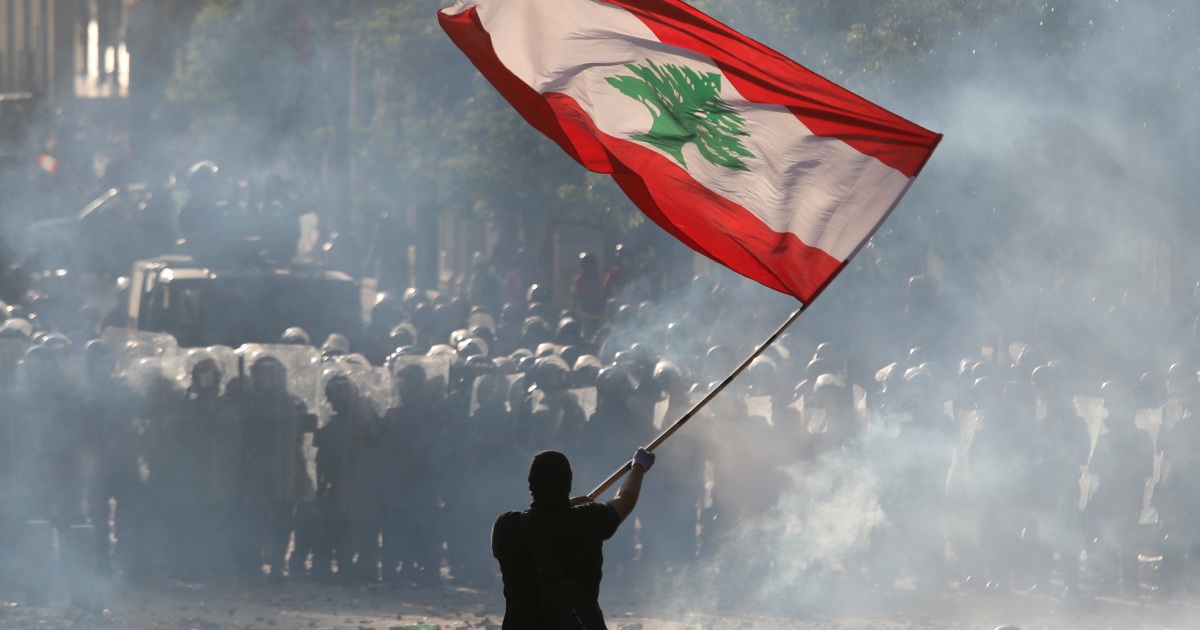 Protesters in Beirut, still reeling from massive explosion, clash with ...