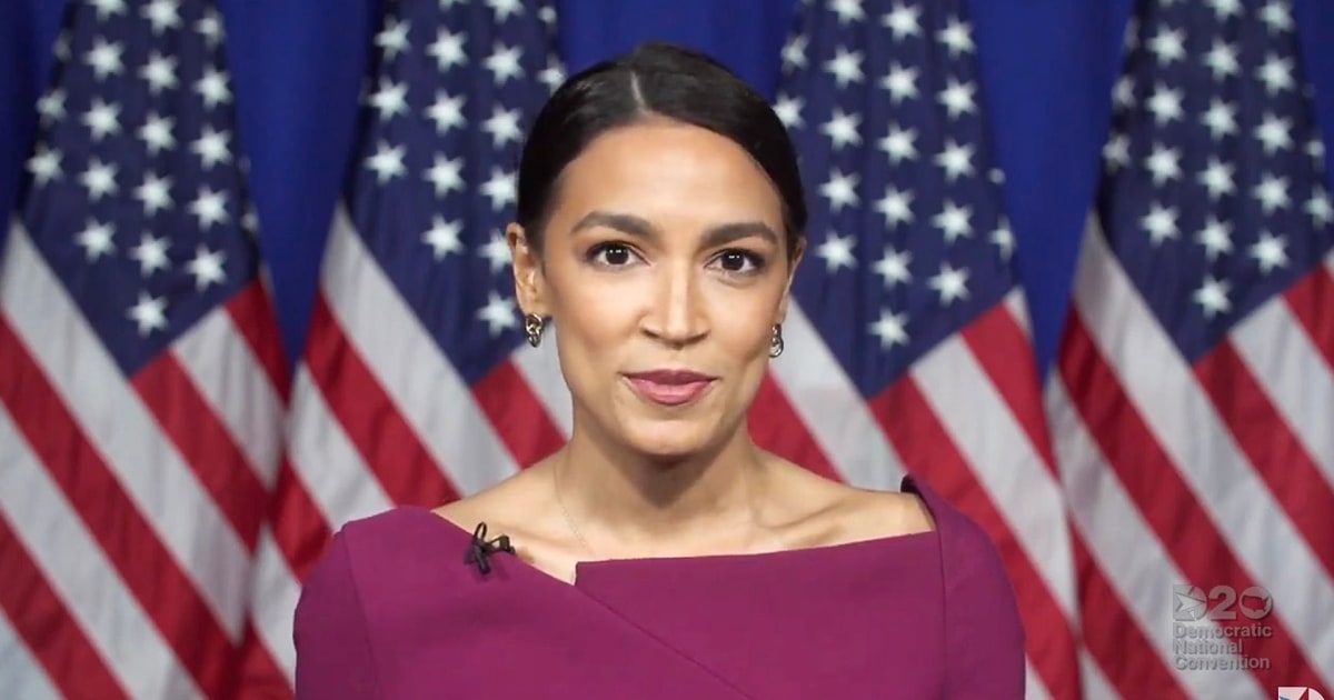 AOC symbolically nominates Bernie Sanders in 60-second DNC speech
