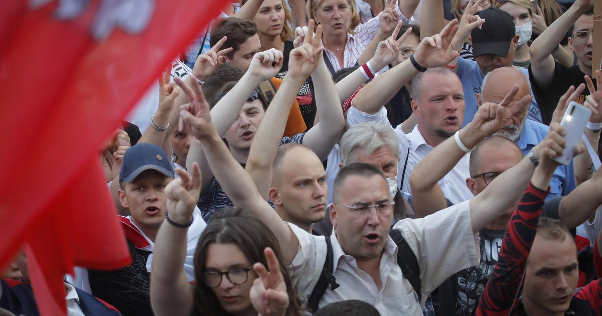 'Neither free nor fair': European leaders endorse sanctions over ...