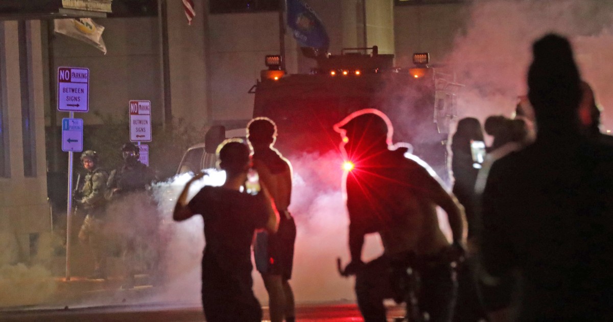 Video shows police in Kenosha, Wisconsin, shooting Black man in back