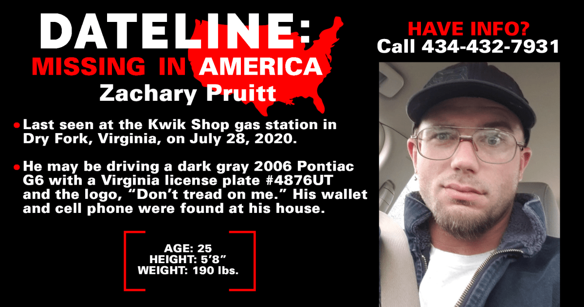 Family holding out hope for answers in disappearance of Zachary Pruitt ...