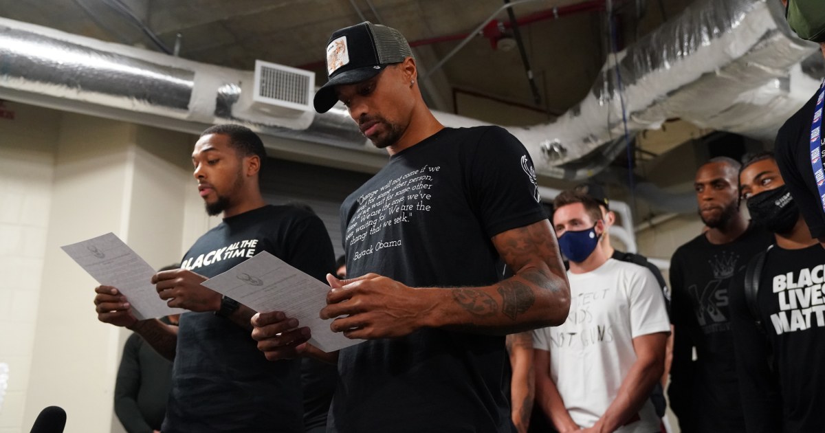 NBA-led walkout over Jacob Blake's shooting marks evolution of protest ...