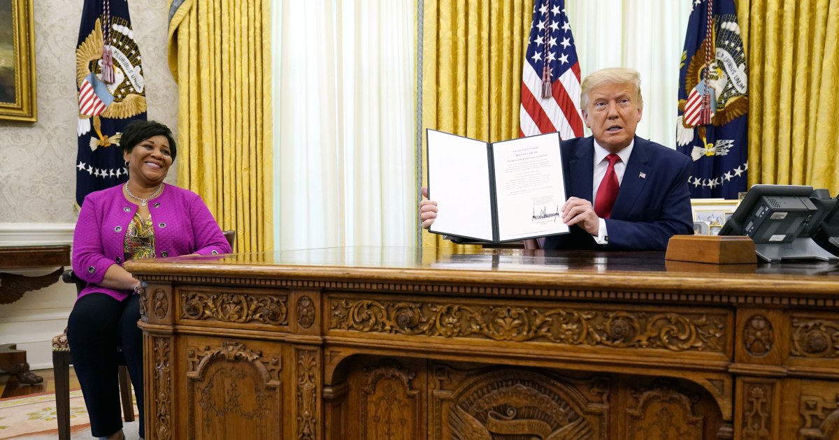 Trump gives Alice Johnson a full pardon a day after her RNC speech